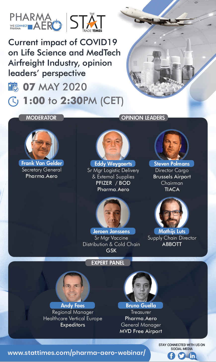 WEBINAR 1: PROGRAM SCHEDULE - Pharma.Aero